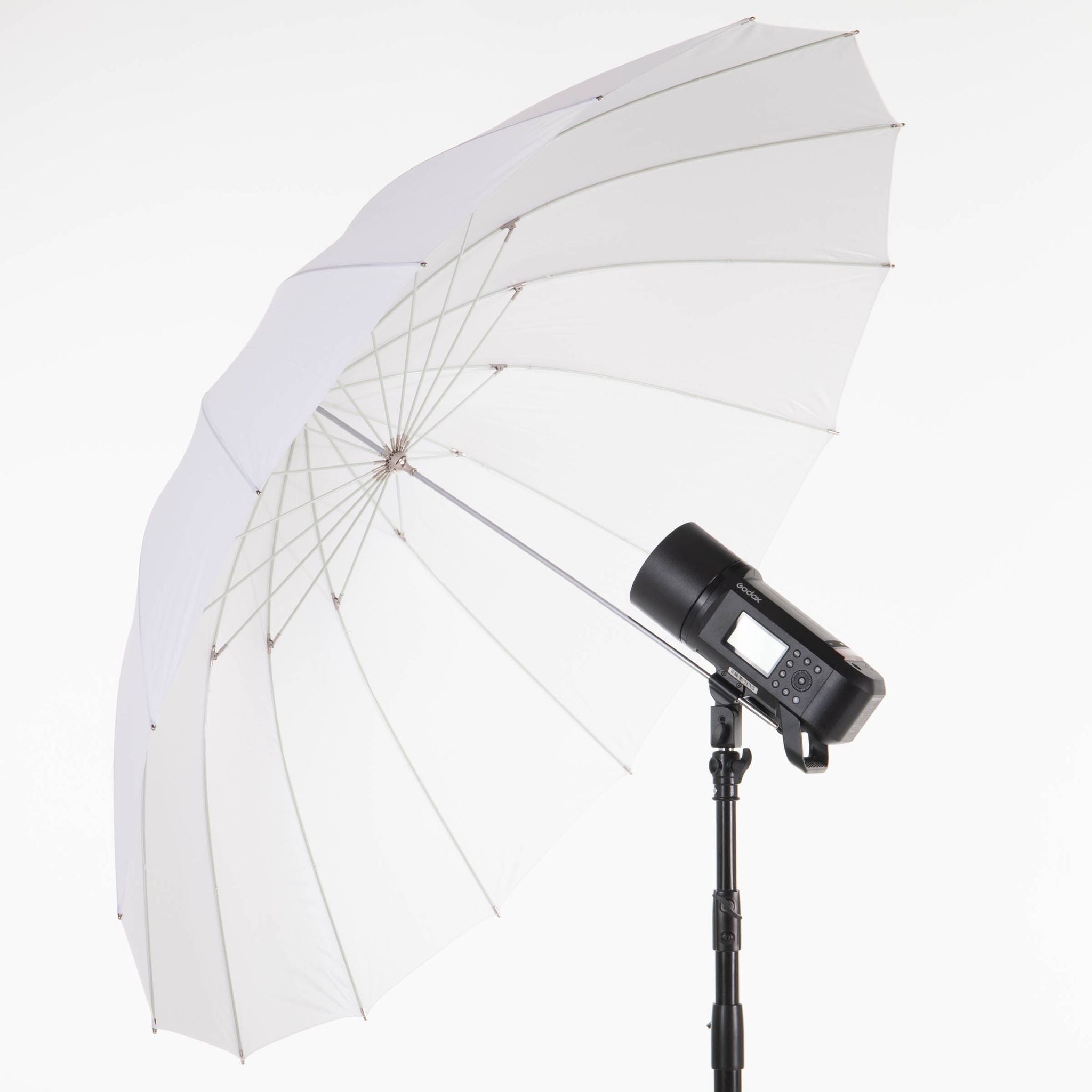 LightPro 16k 150cm Shoot Through Fiberglass Umbrella | Dragon Image ...