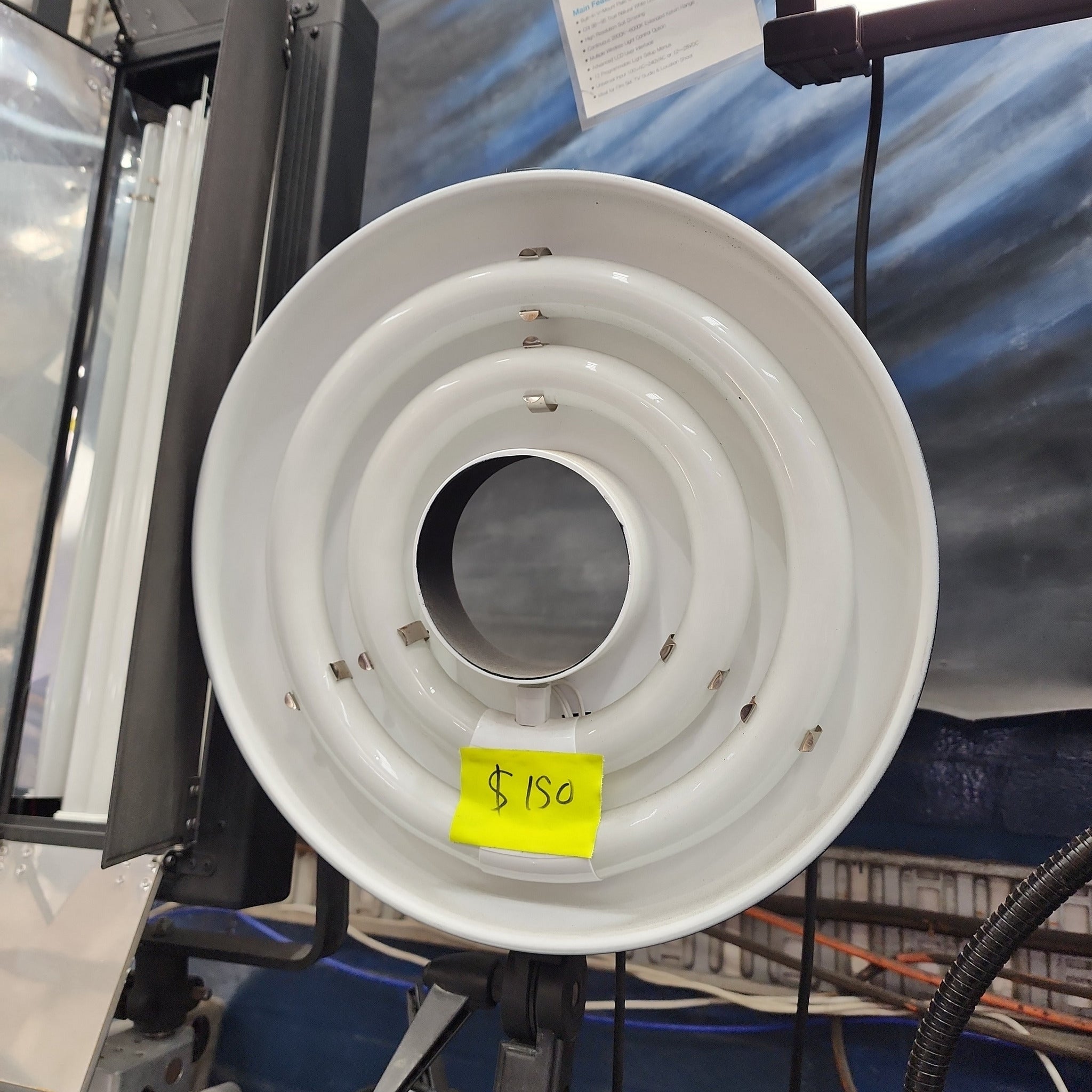 Clearance - Twin Fluro Tube Ring Light | Dragon Image – Dragon Image ...