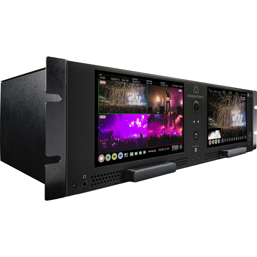 Atomos Shogun Studio II Rackmount 4K Dual Recorder & Monitor (3RU ...