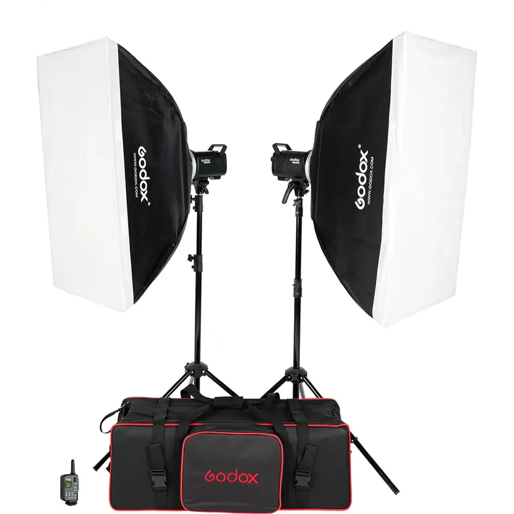 GODOX MS 300-V 2 HEAD OCTA SOFTBOX & STAND KIT | Dragon Image – Dragon ...
