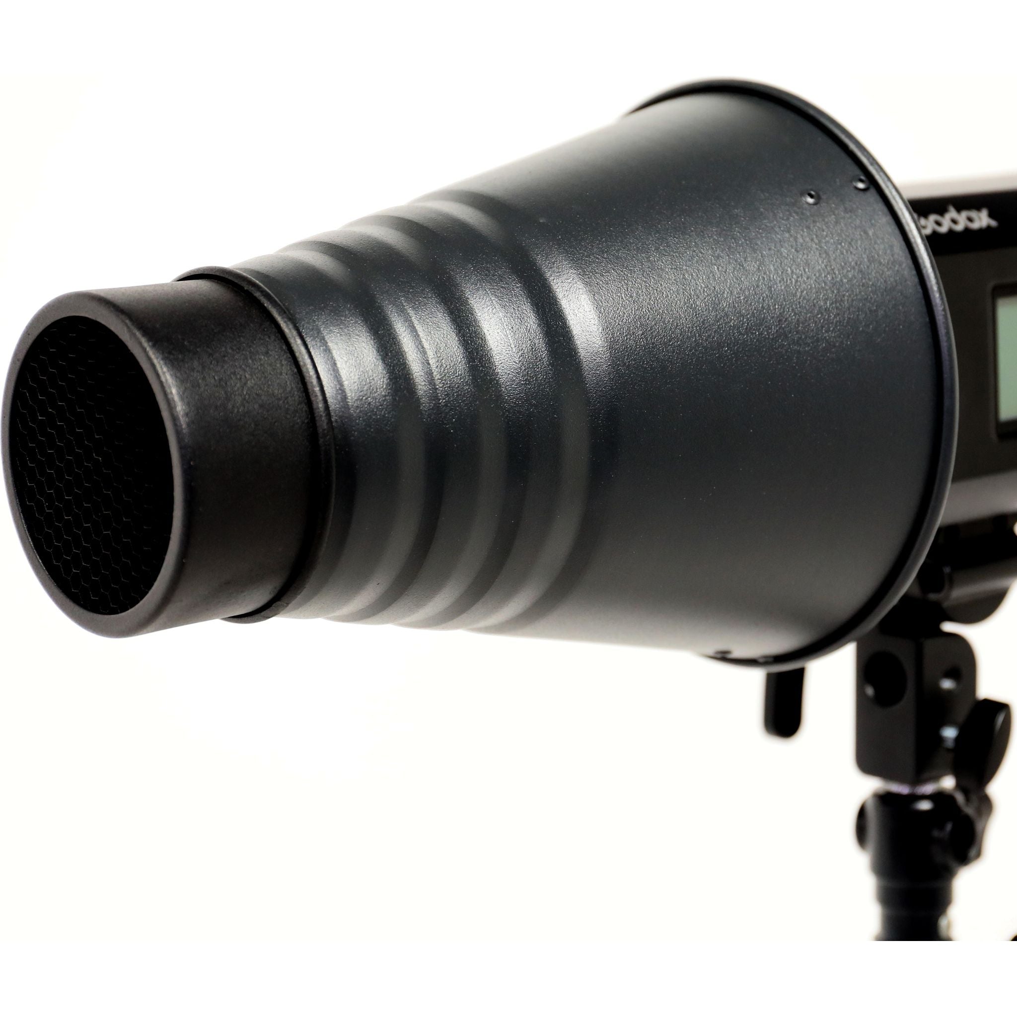 LightPro Snoot for LED and Flash | Dragon Image – Dragon Image Pty Ltd