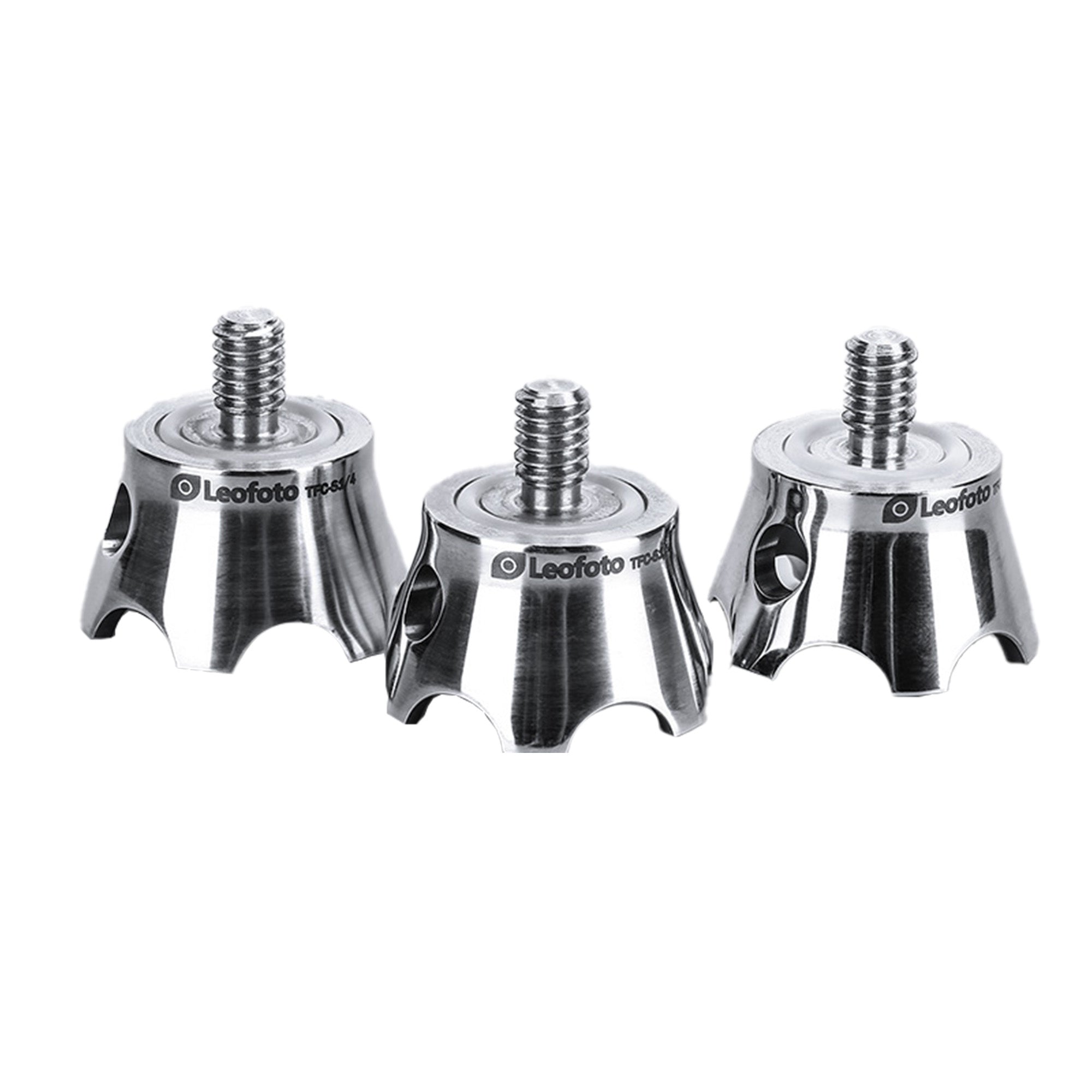Leofoto TFC-S1/4 21mm Tripod Claws for 1/4" Threaded Tripod Legs ...