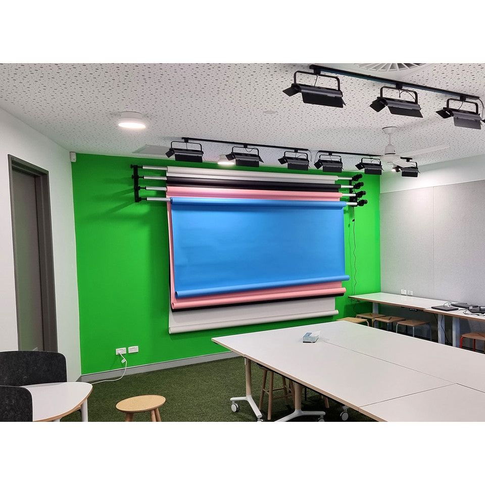 LightPro 4 Hook Motorized Background System with wireless remote ...