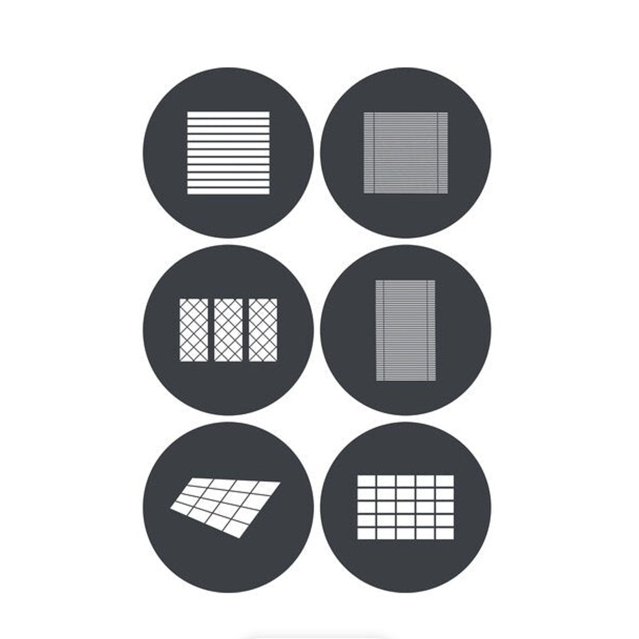 GODOX GP-GS4 GOBO SET FOR MG1200BI SPOTLIGHT MOUNT | Dragon Image ...