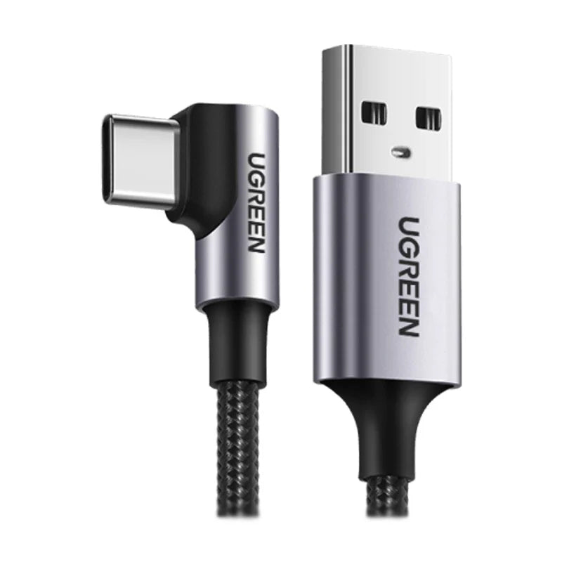 Ugreen 70255 3m USB-A to 90 Degree Angle USB-C Cable | Dragon Image ...