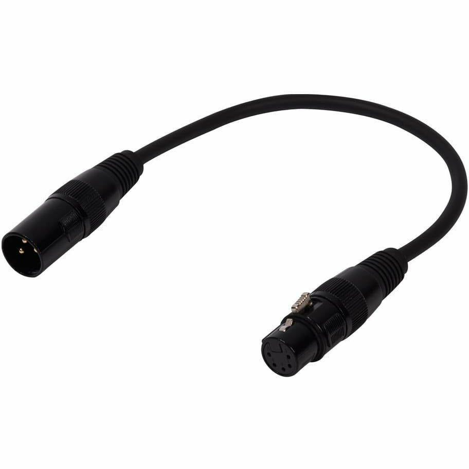 5 Pin Dmx Cables DMX Lighting Cable 3-Pin 110 Ohm - 15 Foot Length 5 ...
