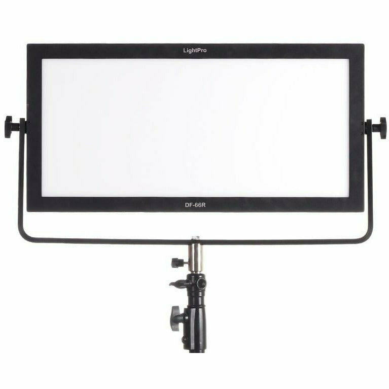 LightPro Ultrasoft rectangular 66R Continuous LED Panel with Barndoors ...
